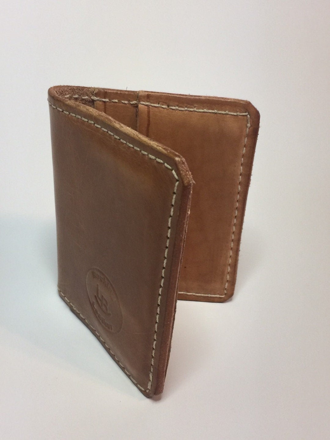 Hand Crafted Leather Credit Card Wallet - Etsy