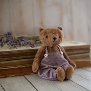 Miniature Teddy Bear PDF Pattern, Small Teddy Bear Pattern, Teddy Bear ...