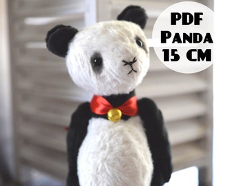 Panda Sewing Pattern | Etsy