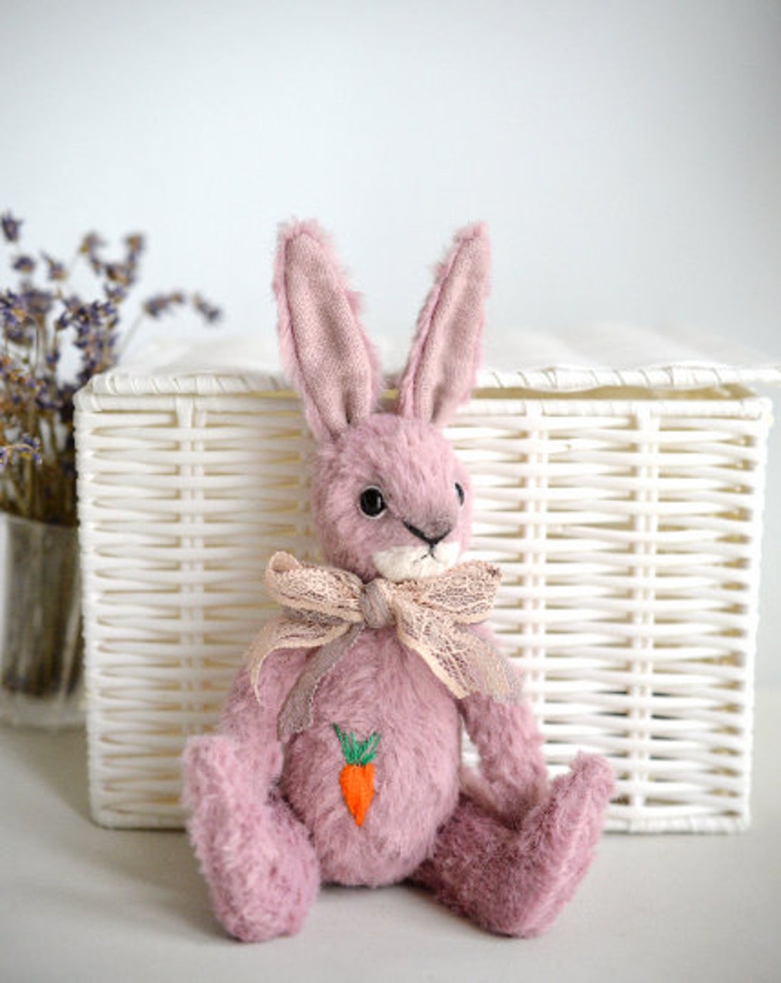 Bunny Sewing PDF Pattern Teddy Toy Jointed Pattern Rabbit | Etsy