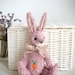 Bunny Sewing PDF Pattern, Teddy Toy Jointed Pattern, Rabbit Pdf Sewing ...