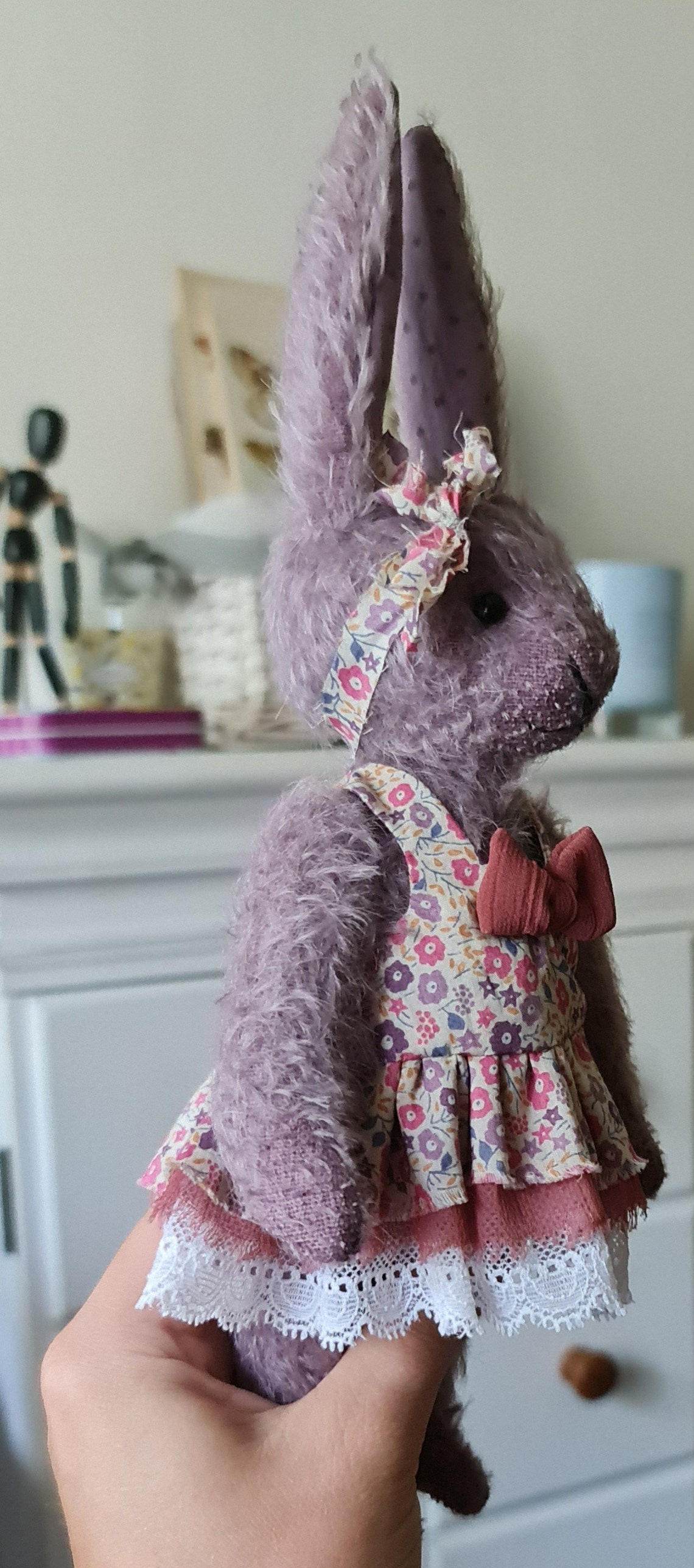 Cute Bunny Sewing PDF Pattern Teddy Toy Jointed Pattern - Etsy