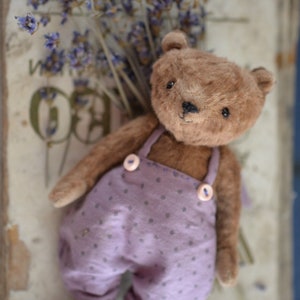 Miniature Teddy Bear PDF Pattern, Small Teddy Bear Pattern, Teddy Bear ...