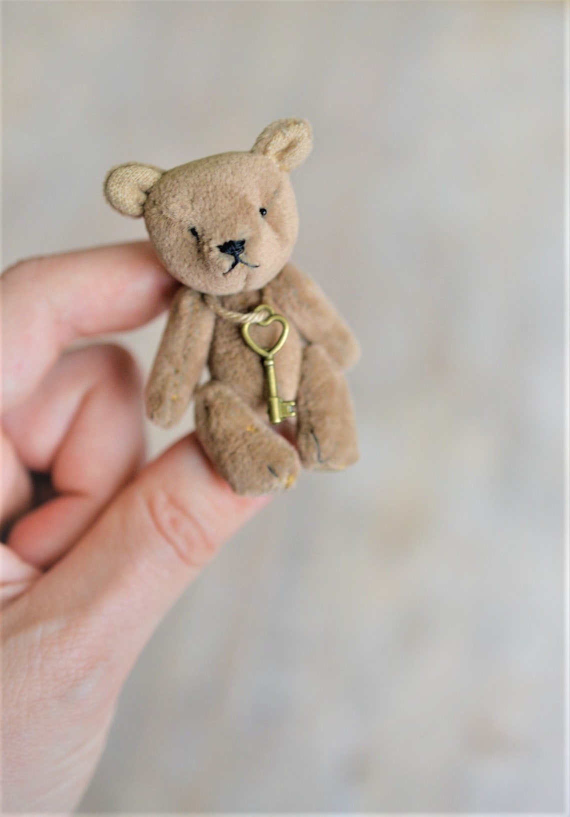 Miniature Teddy Bear PDF Pattern Mini Bear Pattern Teddy | Etsy UK