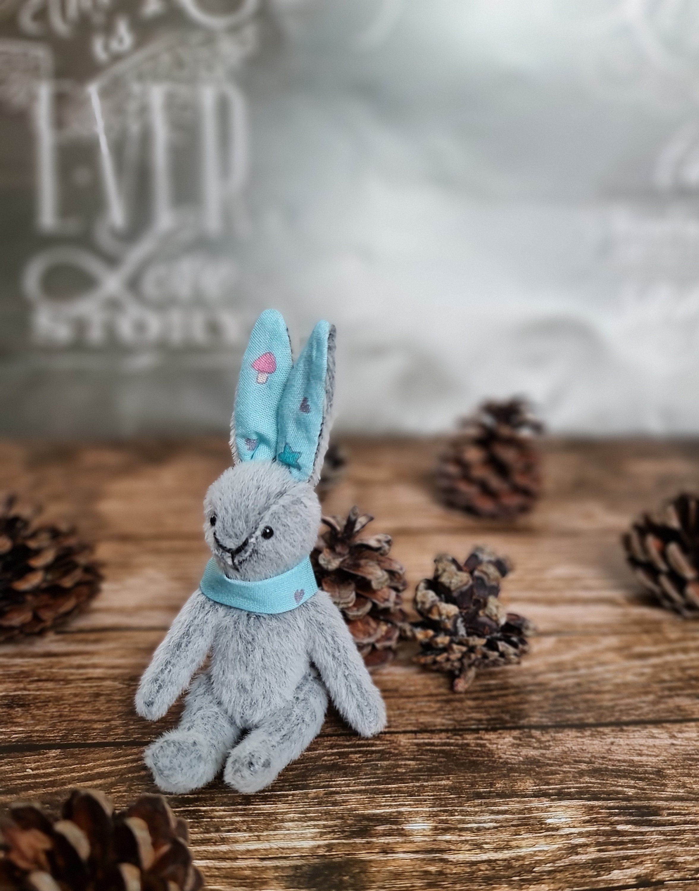 Small Bunny Sewing PDF Pattern, Teddy Toy Jointed Pattern, Rabbit Pdf ...