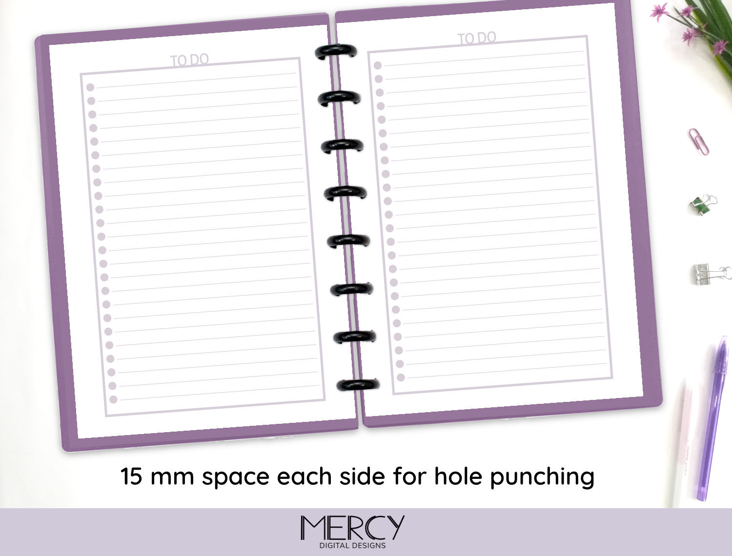 A5 to Do List Printable Task List Set Pastel - Etsy