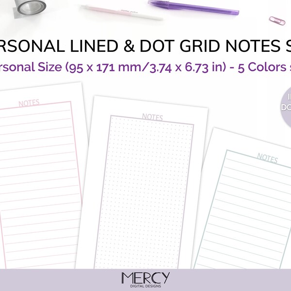 Personal Dotted Grid - Etsy