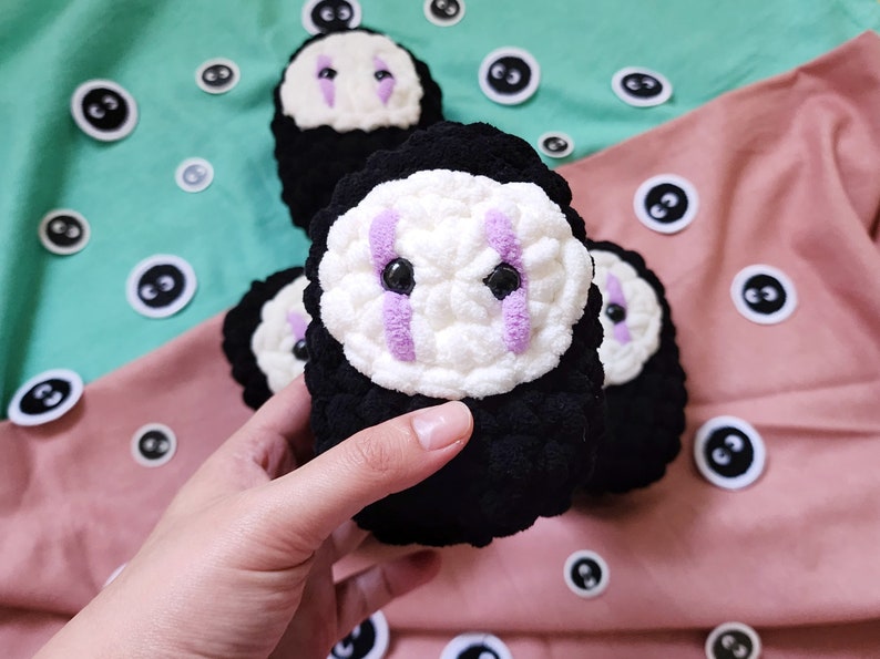 No Face Crochet Amigurumi Plushie - Etsy