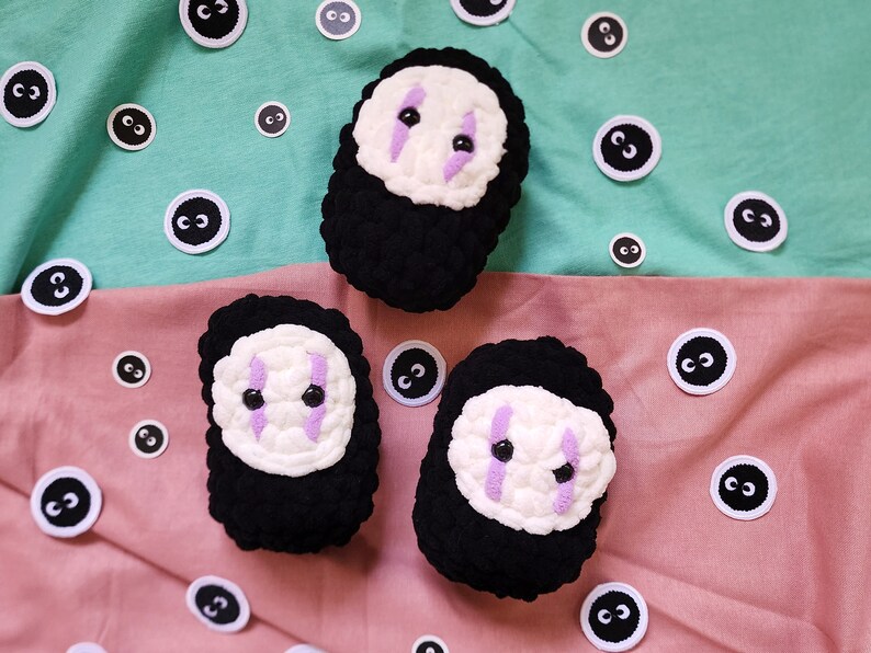No Face Crochet Amigurumi Plushie - Etsy