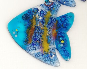 Sea glass fish | Etsy