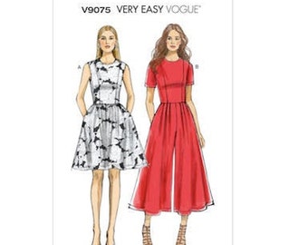 Vogue V9267 V1737 New American Designer Woman’s Fit & Flare Dress ...