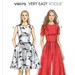 Vogue V9285 Blouses Sewing Pattern, Statement Sleeves, Loose-fit, Sizes ...