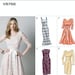 Vogue V8766 New Womens Dress Sewing Pattern~strapless or Fitted Bodice ...