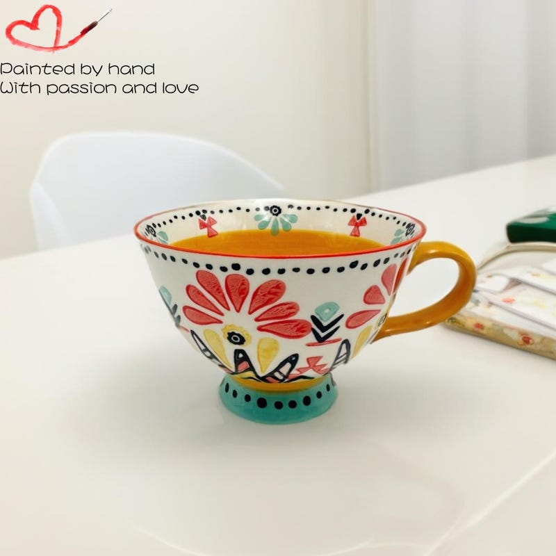 Hand Painted Mug - Etsy