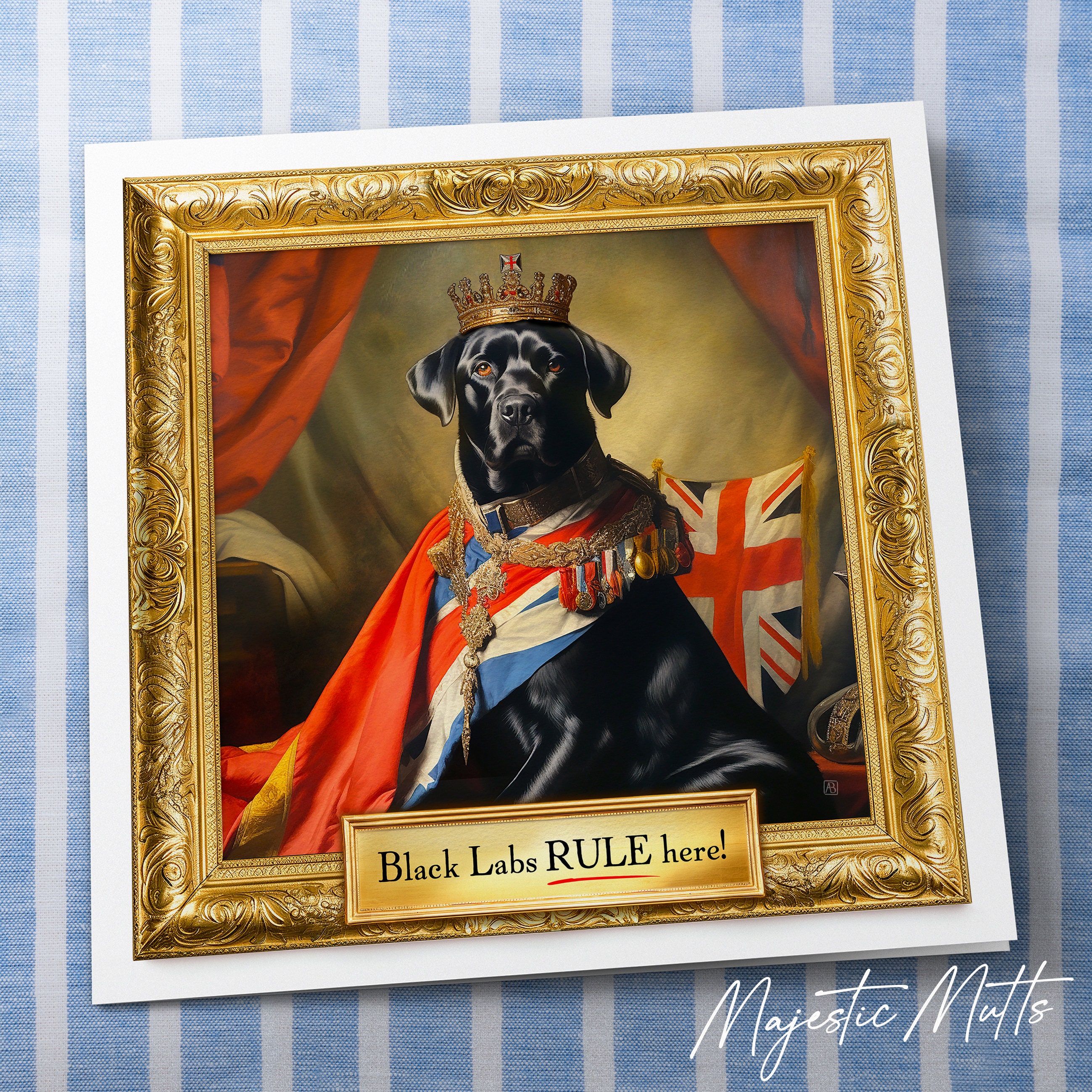 Labrador Card, Lab Card, Black Lab Poster, Birthday Card, Greeting Card ...