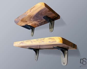 Wood Epoxy Resin Shelf - Etsy