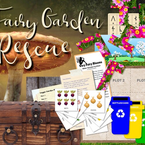 Escape Room Game Kids Printable Paper Escape Game Party Kit - Etsy