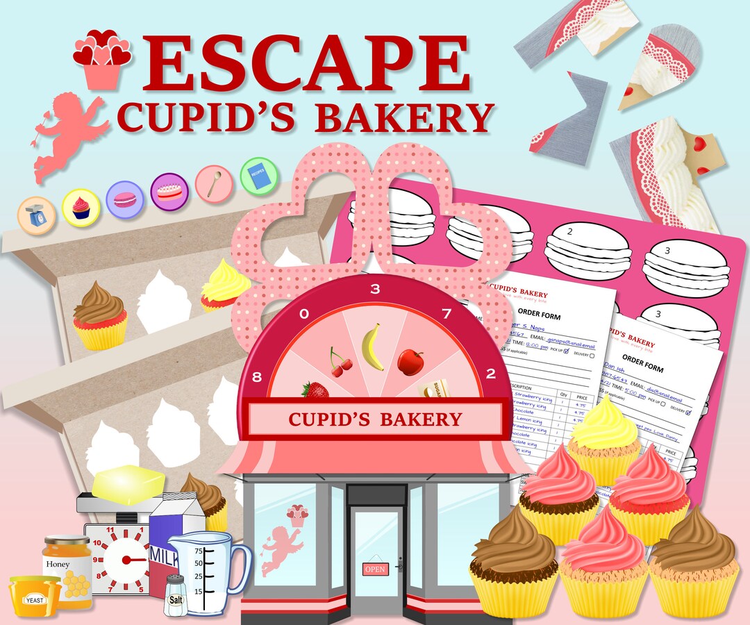 Escape Room Game | Printable Family Fun Activity | DIY Escape Adventure ...