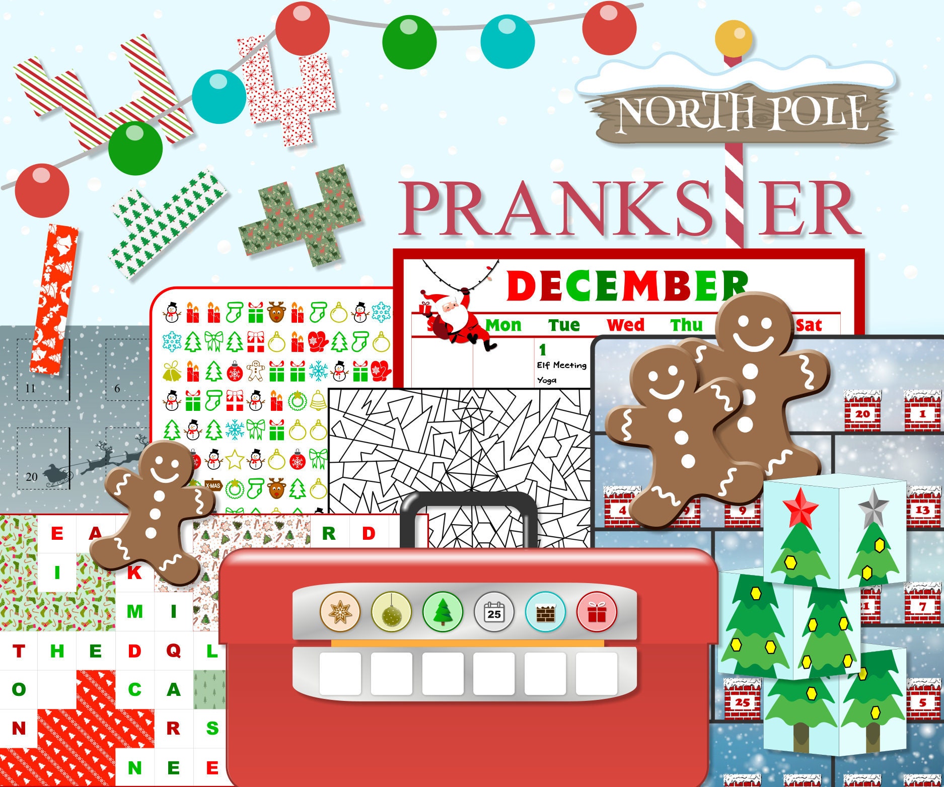 Escape Room Game | Printable Family Fun DIY Escape Puzzle Activity ...