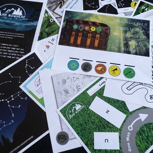 Escape Room Game Printable | Family Adventure Puzzle Game | Kids DIY ...