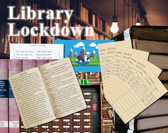 Escape Room Printable - Etsy