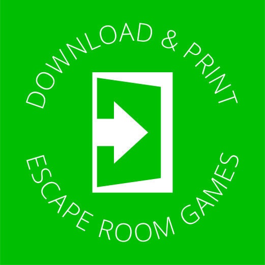 Escape Room Game | Printable Stock Market DIY Adult Party Game Kit ...