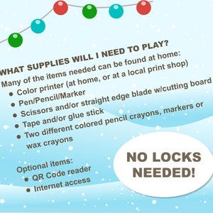 Escape Room Game | Printable Family Fun DIY Escape Puzzle Activity ...