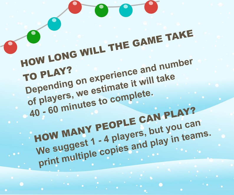 Escape Room Game | Printable Family Fun DIY Escape Puzzle Activity ...