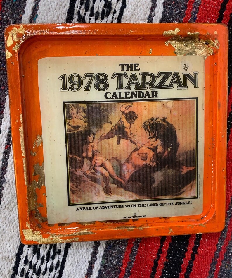 Boris Vallejo Tarzan Tray - Etsy