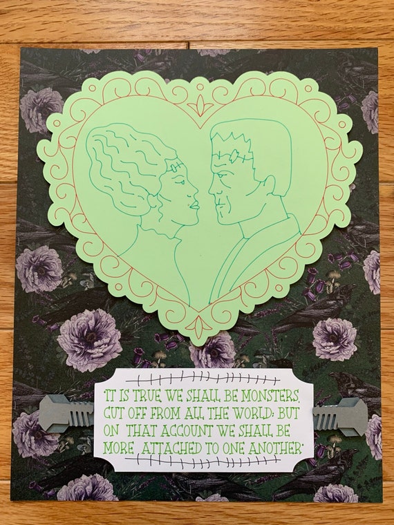 3D Frankenstein Papercraft Art | Etsy