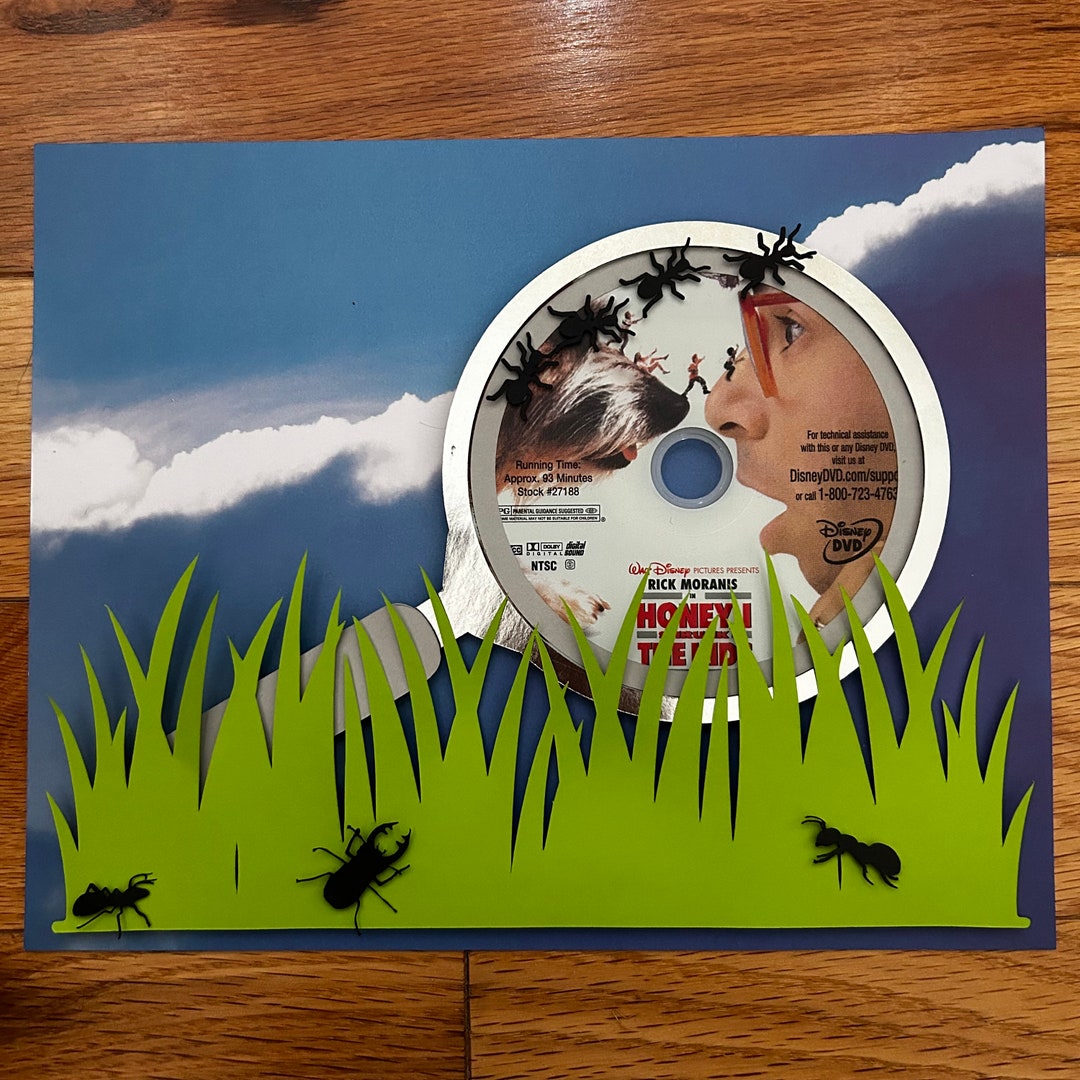 3D up Cycles Honey I Shrunk the Kids DVD Art - Etsy