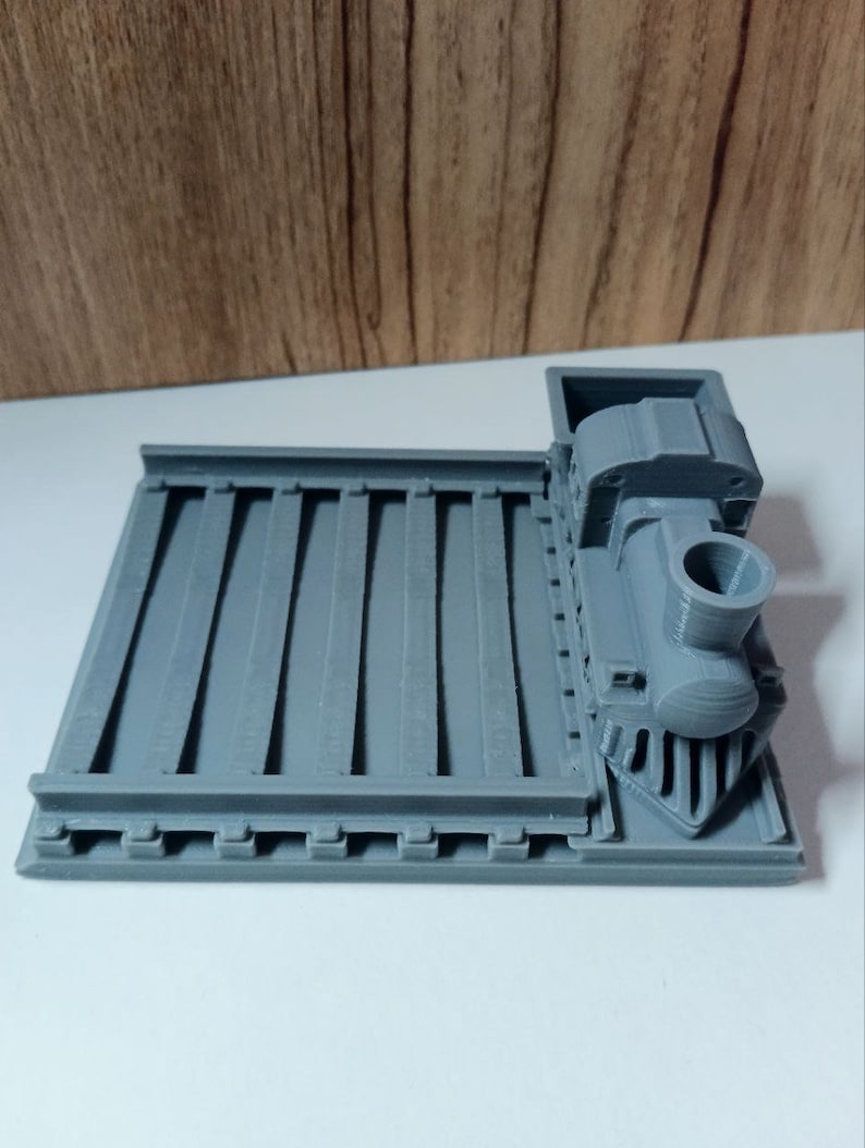 3D Printed Train Desk Organizer: Pen & Post-it Holder - Etsy