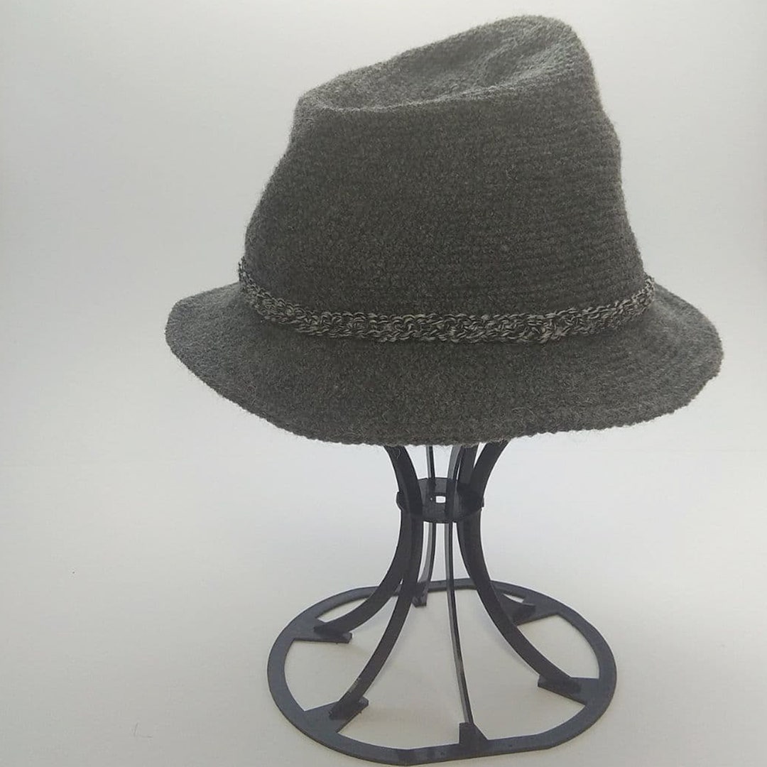 Knitted Spring Fedora Hat - Etsy
