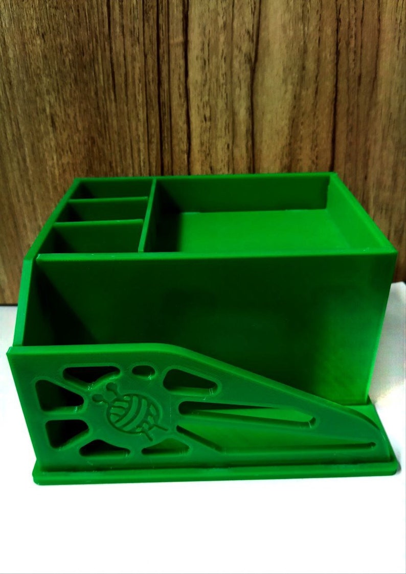 3D Printed Desk Organizer for Stickers and Pen Holder - Modern Office ...