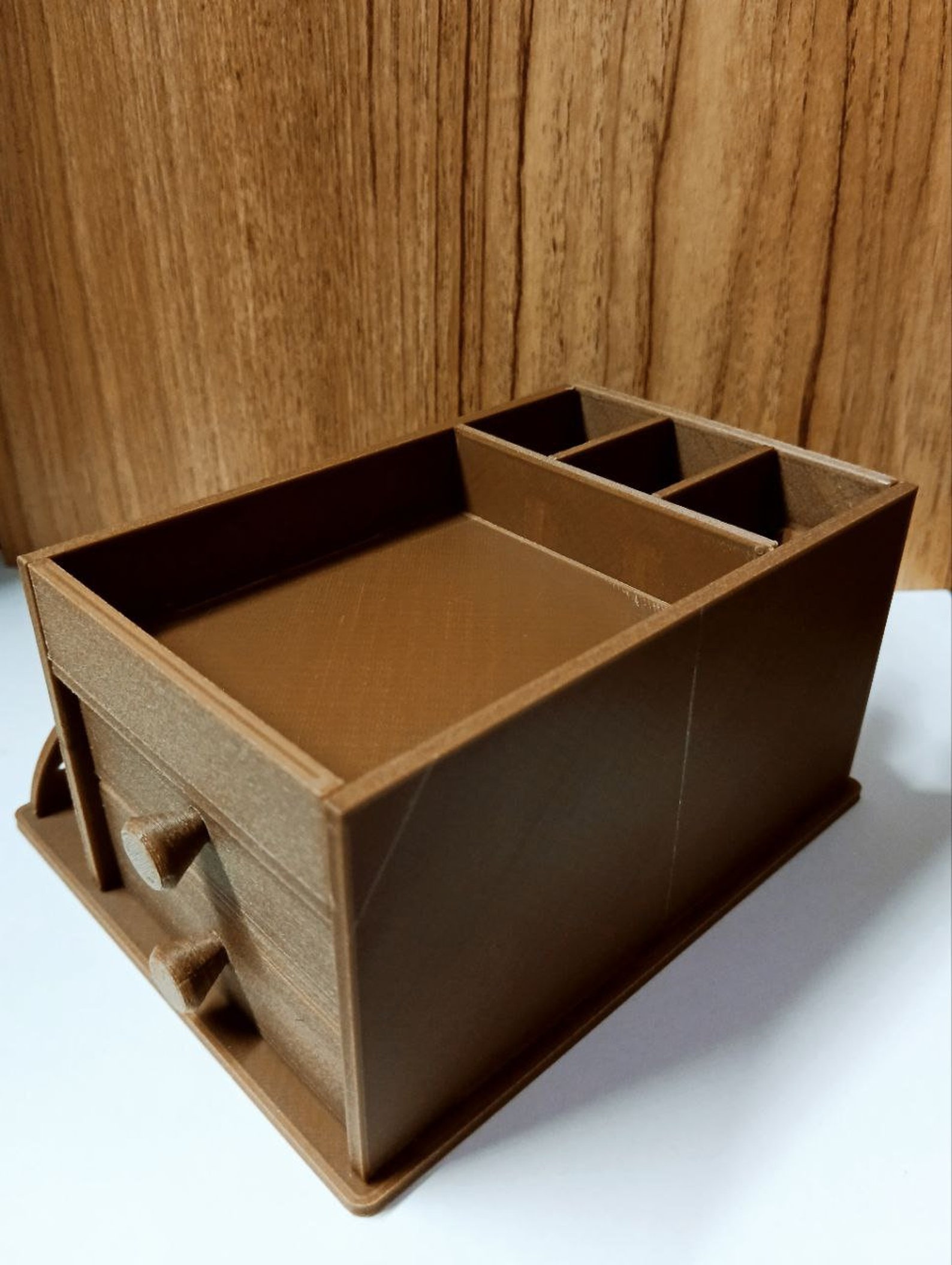 3D Printed Desk Organizer for Stickers and Pen Holder - Modern Office ...