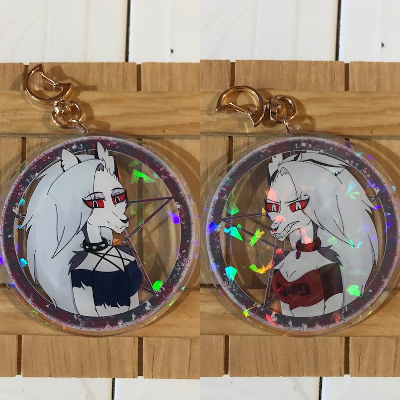 Helluva Boss Acrylic Keychain loona - Etsy UK