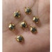 Pave Diamond Star Disc Charm, Disc Charm, Pave Diamond Jewelry, Diamond ...