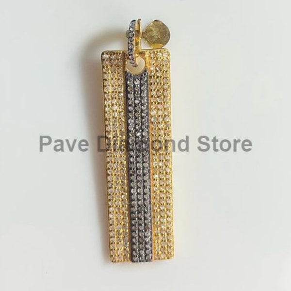 Pave Charm - Etsy
