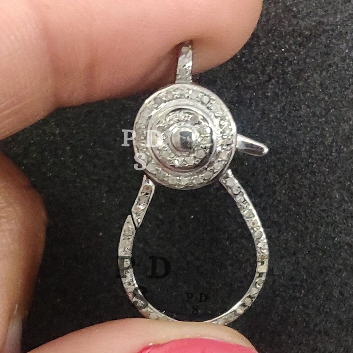 1 Pc Diamond Lobster Lock Pave Diamond Lobster Lock Clasp - Etsy