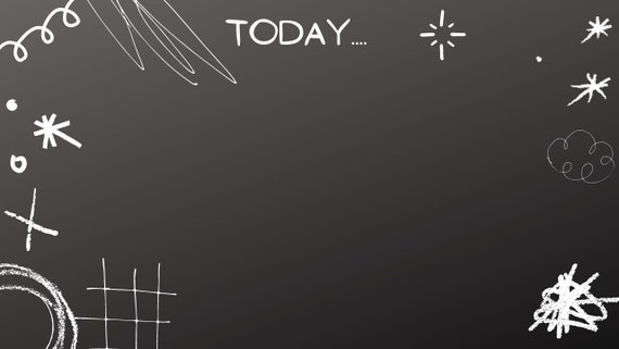 Today Zoom Background | Etsy