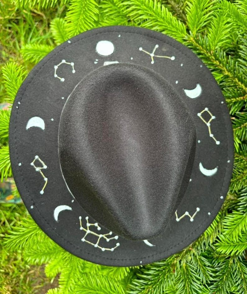 Constellations and Stages of the Moon - Etsy