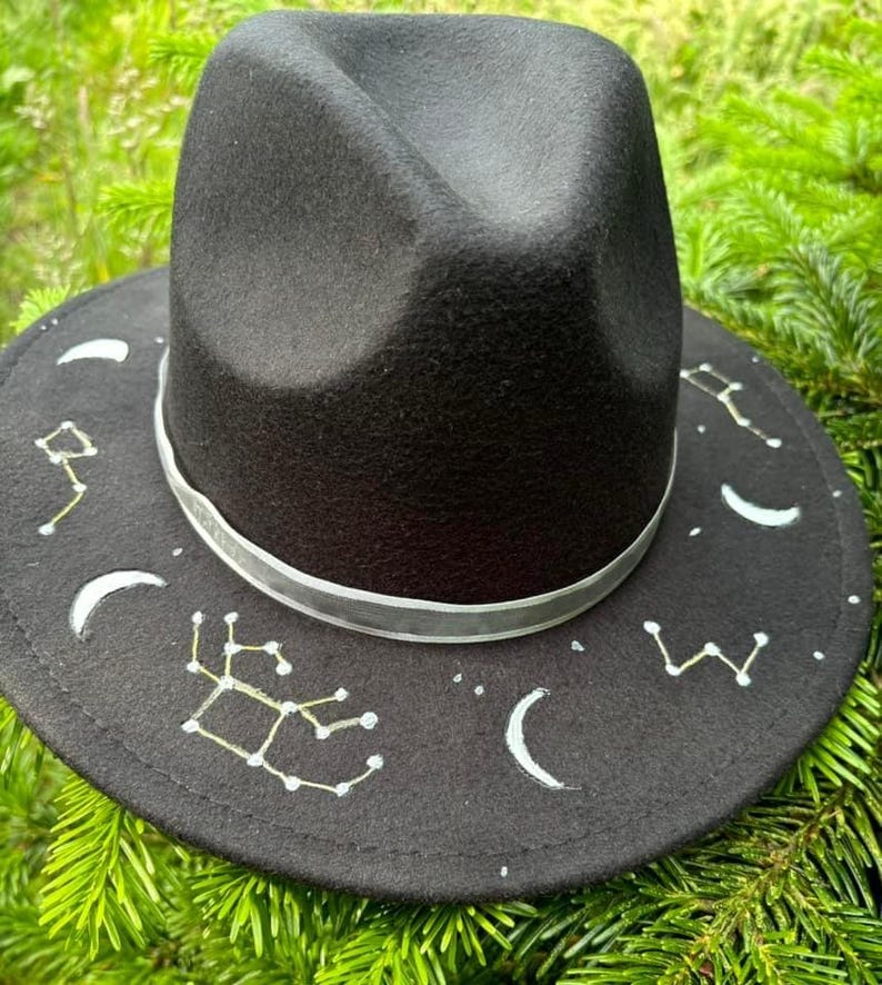 Constellations and Stages of the Moon - Etsy