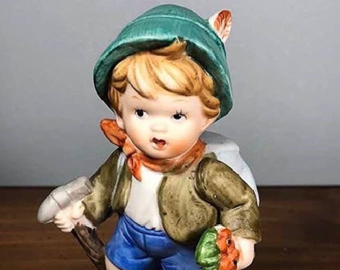 Vintage Handgemalt Porcelain Hand Painted Figurine - Etsy