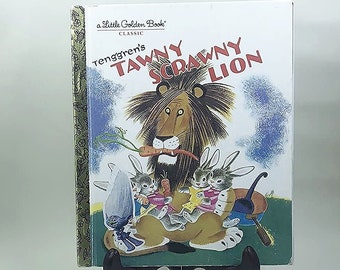 Little Golden Book the Tawny Scrawny Lion Billion Memories Edition ...
