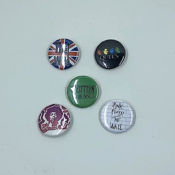 Band Pins - Etsy