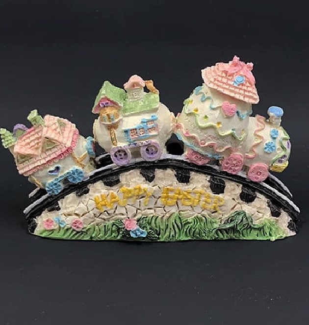 Vintage Happy Easter Train Décor - Etsy