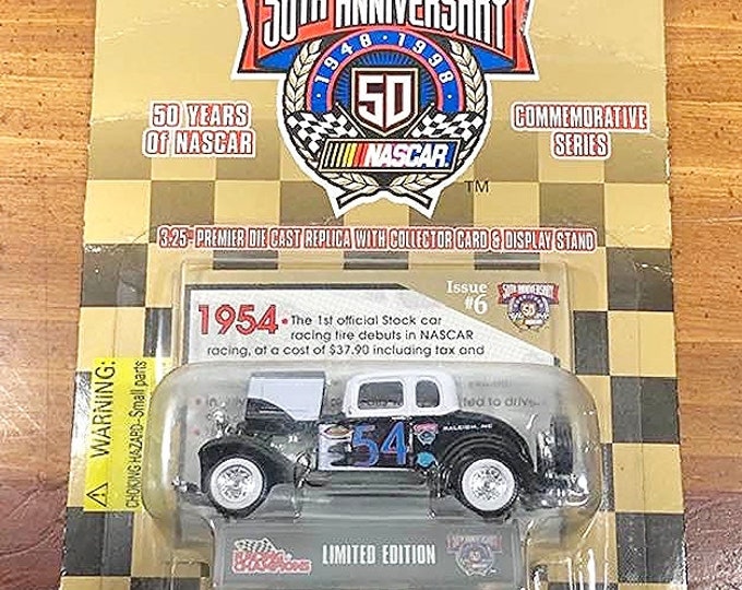 Vintage Replica NASCAR Die Cast Collectible Car - Etsy