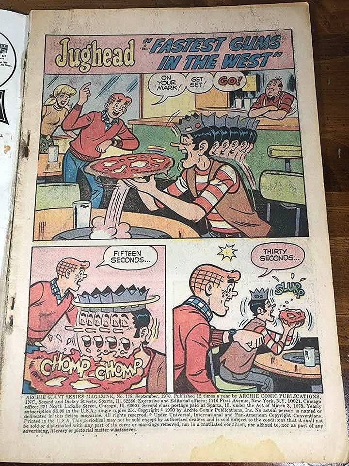 Vintage World of Jughead Comic Book - Etsy