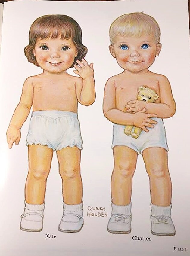 Vintage Best Friends Paper Doll Book - Etsy