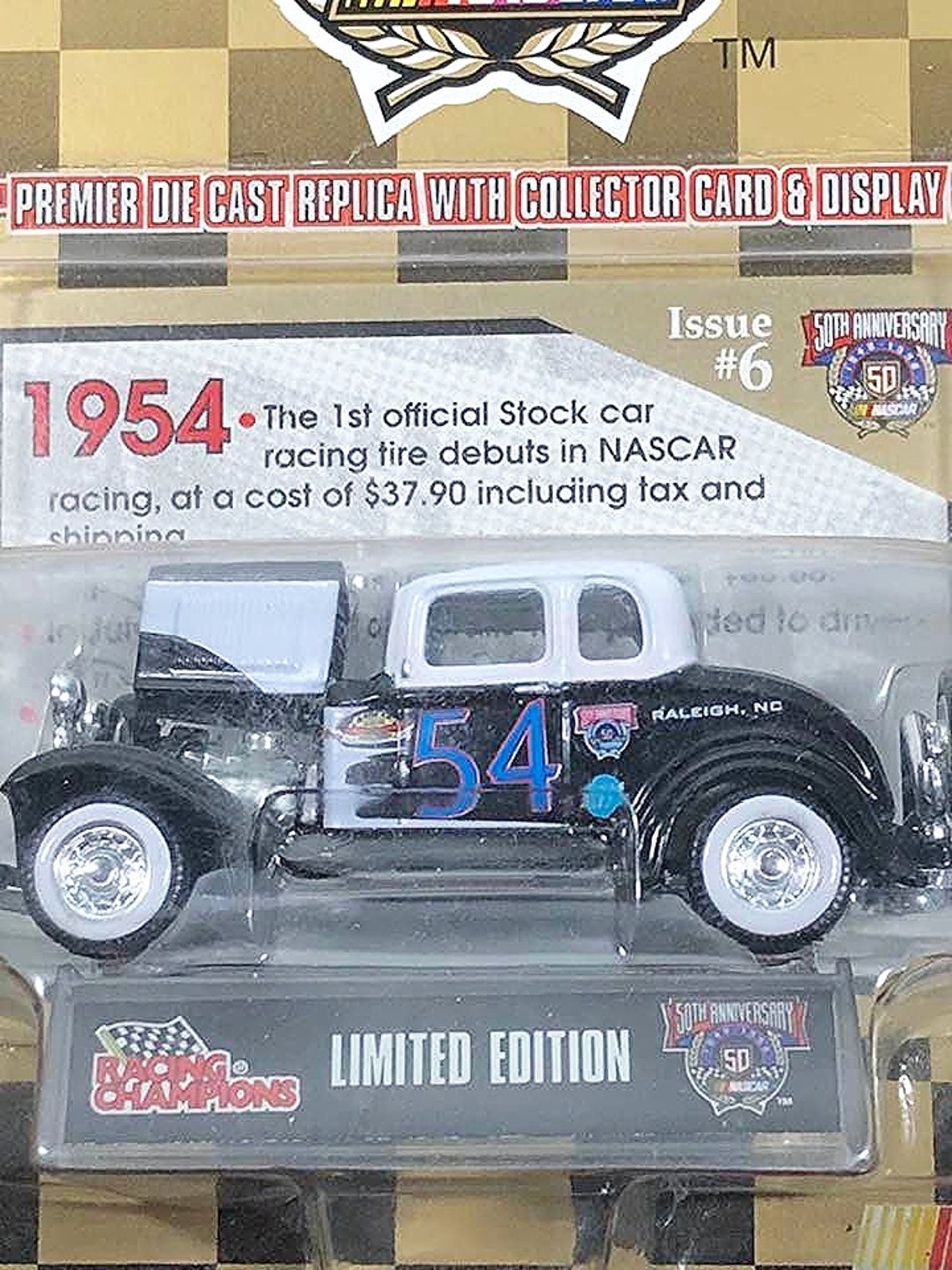 Vintage Replica NASCAR Die Cast Collectible Car - Etsy